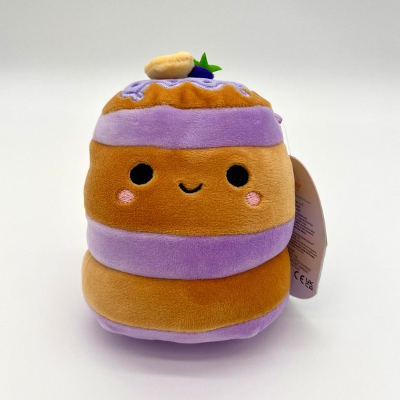 Squishmallows | Toys | Nwt 5 Paden The Blueberry Pancake Stack Squishmallow | Poshmark
